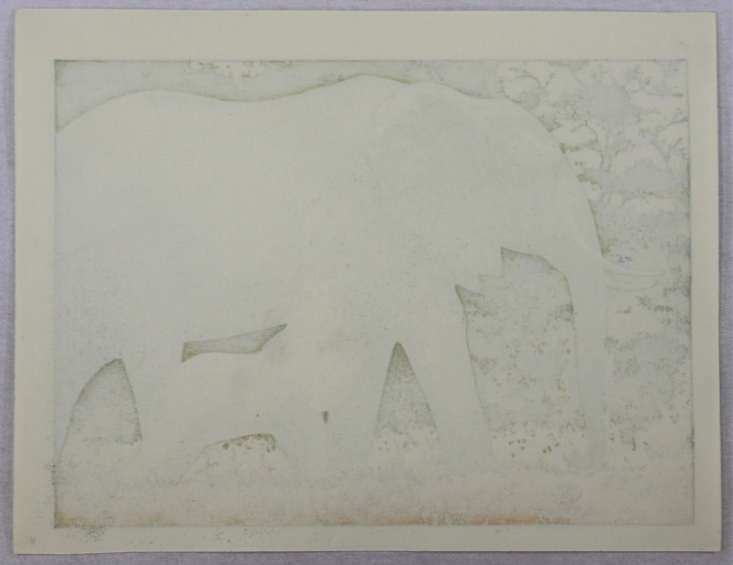 Elephants by Yoshida Toshi / Éléphants par Yoshida Toshi (1980's ...